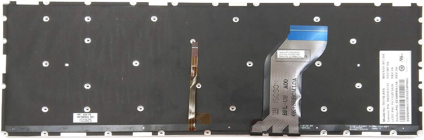 Laptop Keyboard for Lenovo IdeaPad Y700-15ISK Y700-17ISK Series